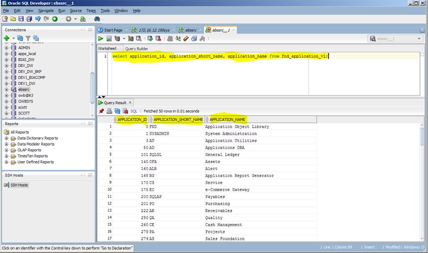 Info Imply@Ravi: How to get EBS (Oracle E-Business Suite) version ...