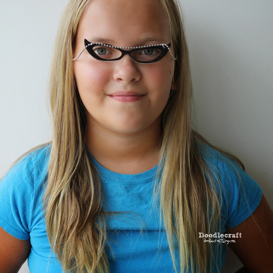 Geek and Cat Eye Glasses Necklaces!