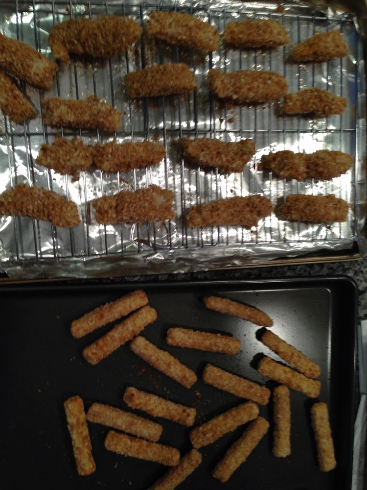 "What's for dinner?" x365 (with Repeats): Catching up: Baked Fish Sticks