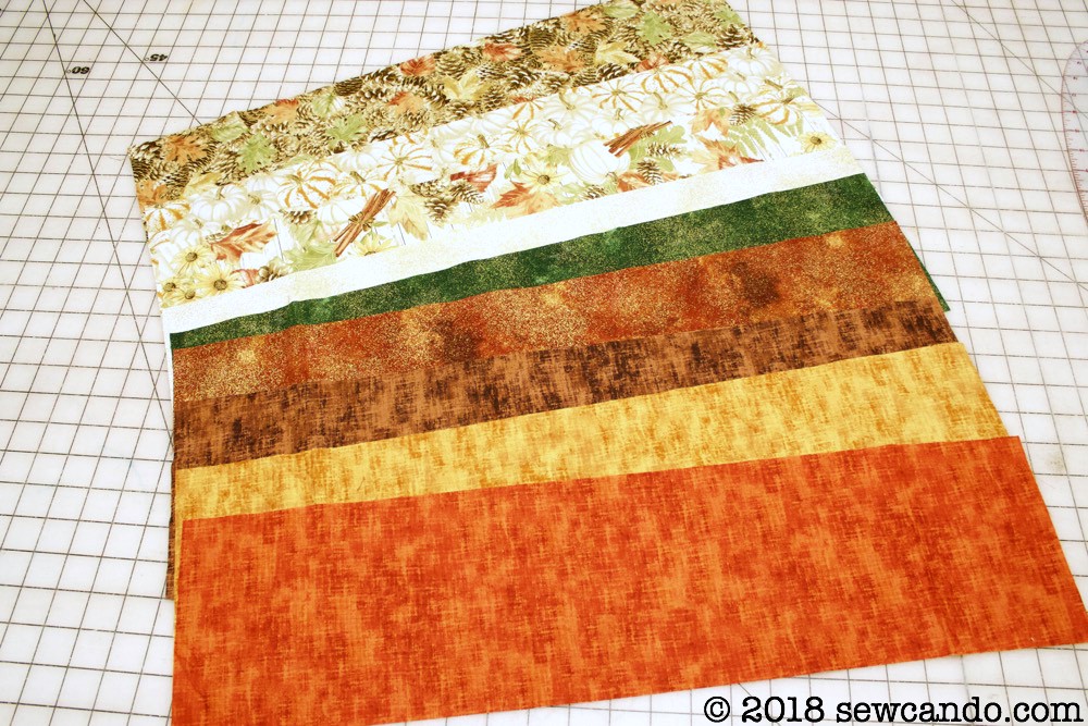 Sew Can Do: Fabric Cornucopia Tutorial and Fall Fabric Bundles Giveaway!