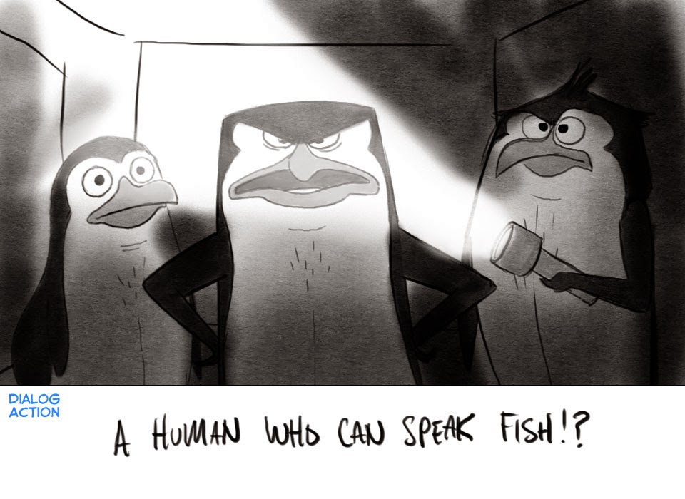 DAVE NEEDHAM: The Penguins of Madagascar