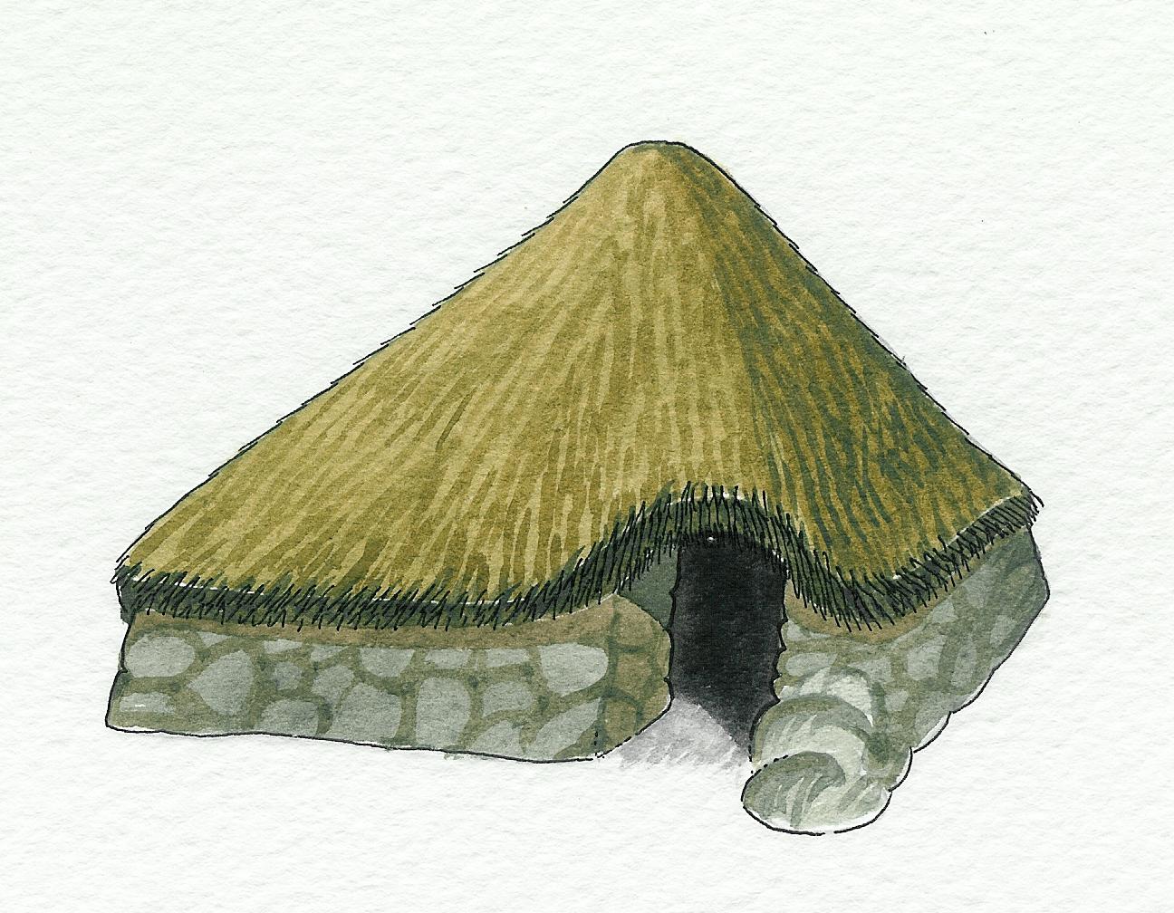 Chozas de Córdoba.: Chozas del Villarejo (Villaviciosa de Córdoba).