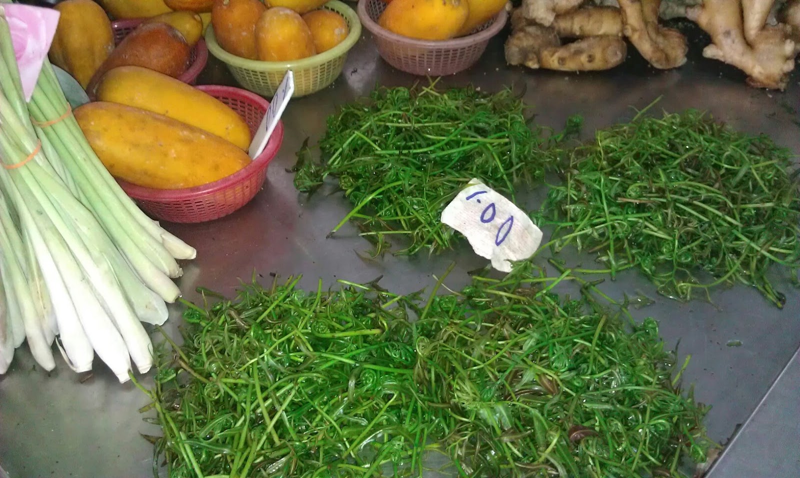 Discover Sibu, Sarawak: Midin or Milian 美林蕨