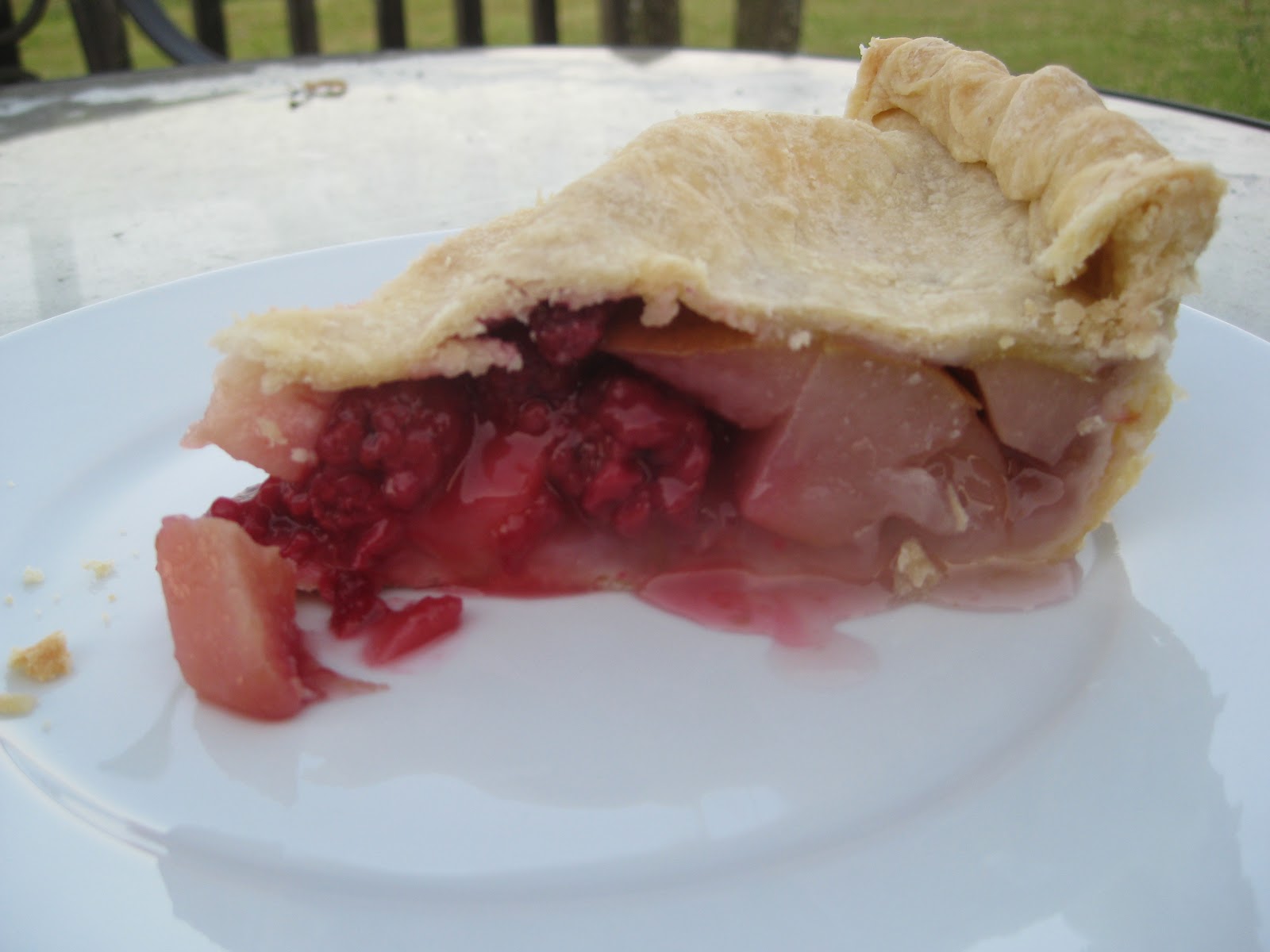 The Pie Experiment: Pie # 47: Pear Raspberry Pie