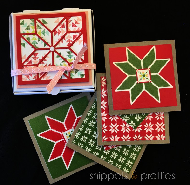 Snippets and Pretties: Christmas Pizza Boxes