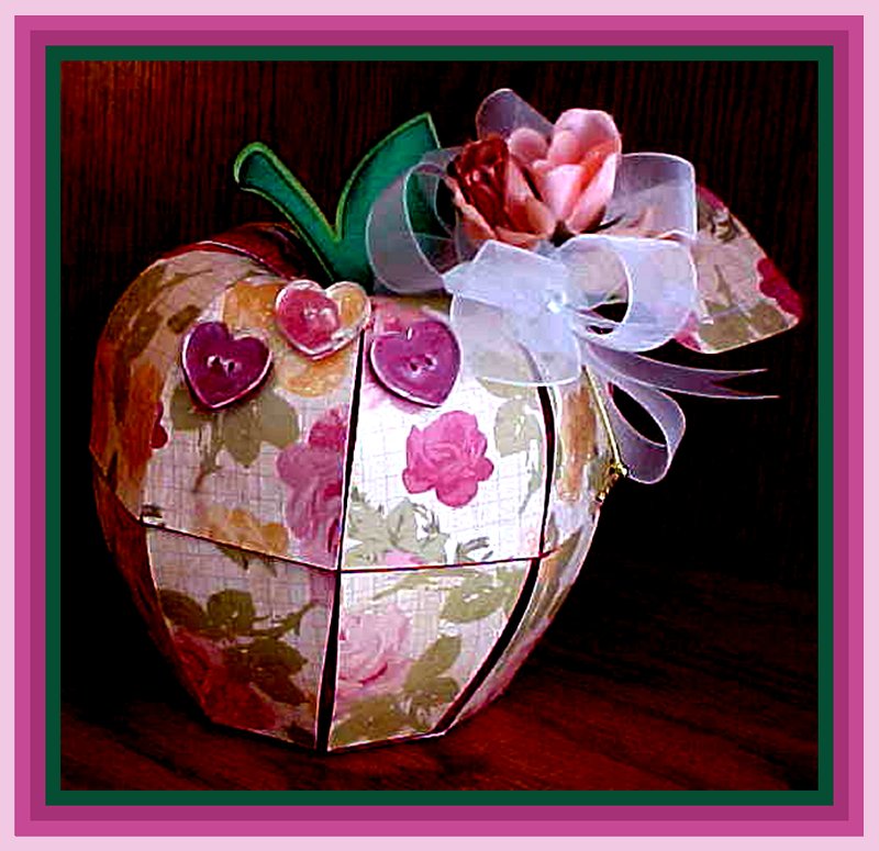 Paper Craft Creations: Miss Baker's Class Apple Box