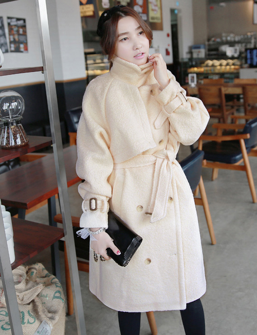 [Miamasvin] Belted Trench Coat with Gun Flap | KSTYLICK - Latest Korean ...