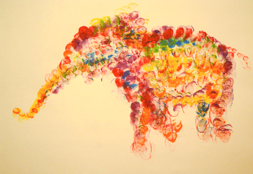 An Elephant a Day: Elephant No. 202: Fingerprints