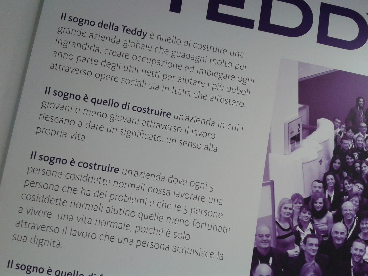 Mamma Claudia e le avventure del Topastro: Lavorare in Teddy