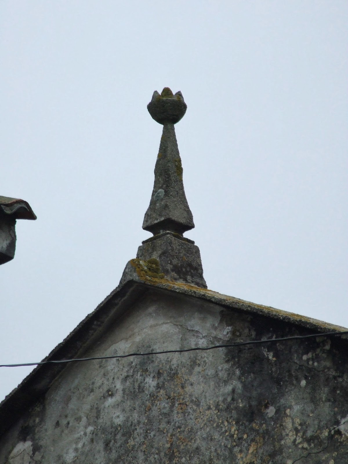 Os chanzos: Pináculos con forma de flor