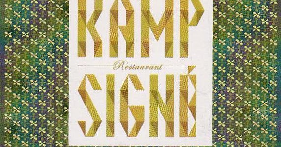 The traveler's drawer: KÄMP SIGNÉ Restaurant. Helsinki, Finland