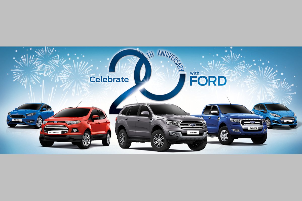 Ford Philippines Celebrates 20 Years with Special Offers | CarGuide.PH ...