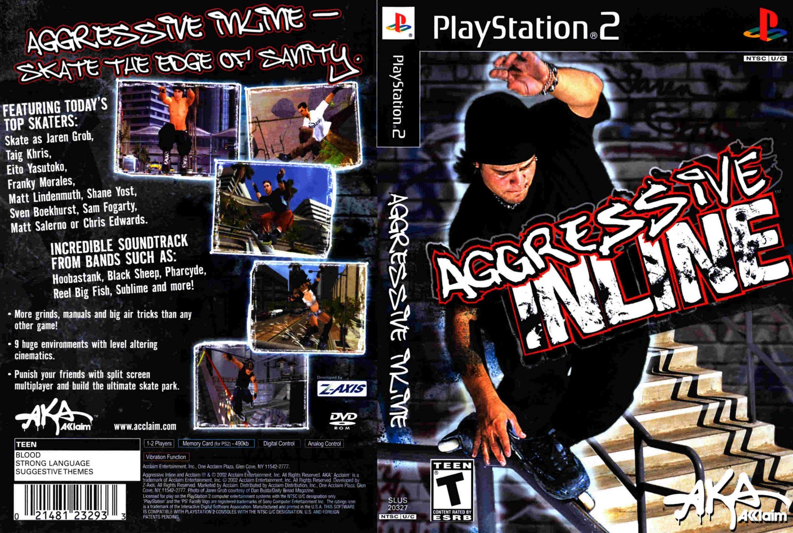 PS2-Brasil || Aqui Você tem Amigos ||: Aggressive Inline – PS2