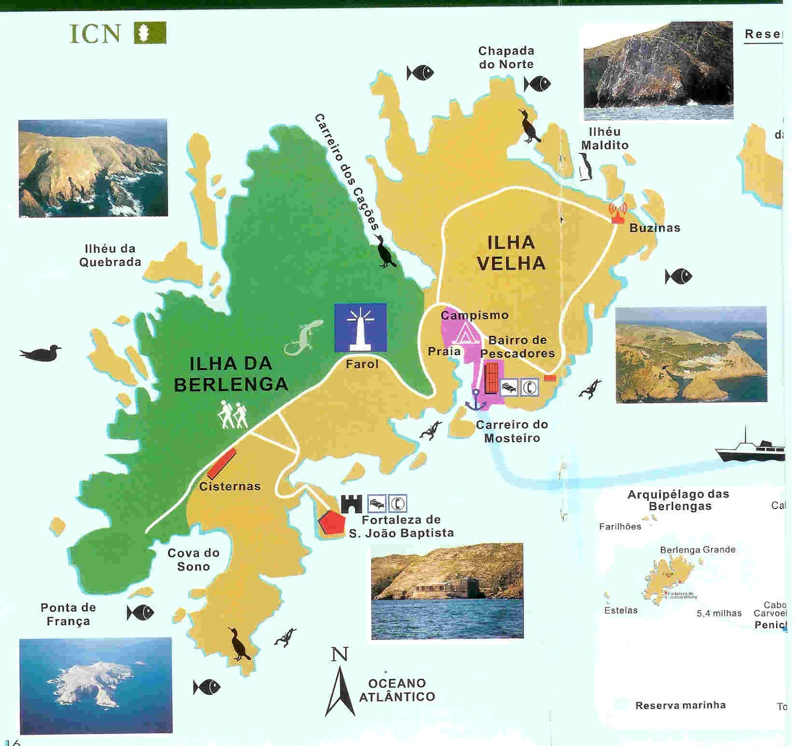 O MEU PORTUGAL:SEUS LOCAIS ESPECIAIS, FESTAS E ROMARIAS: BERLENGAS