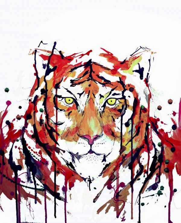 Incredible Ink Paintings by Marc Allante