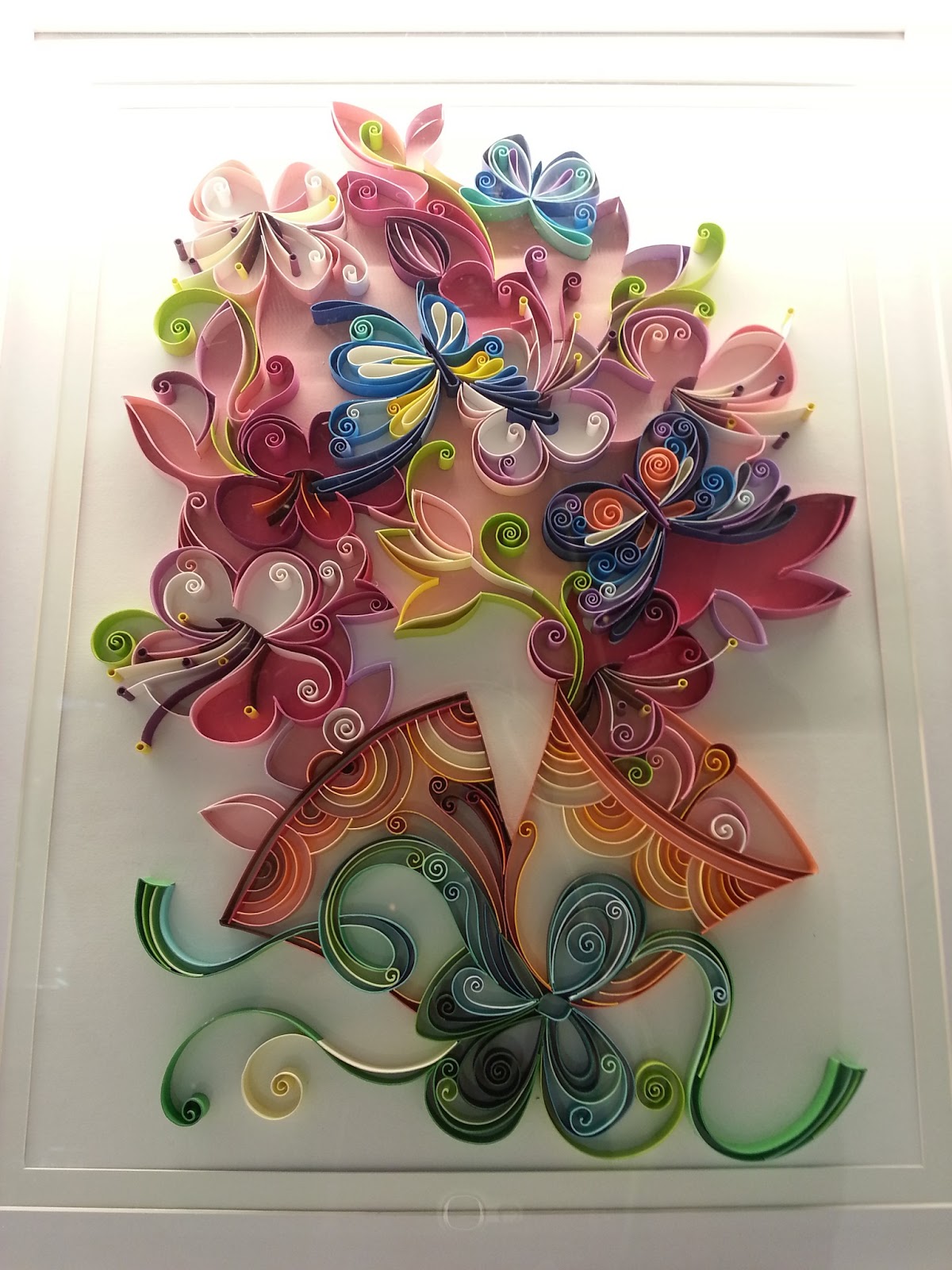 GE1110 Exploring Contemporary Art: Paper Quilling Art Exhibition