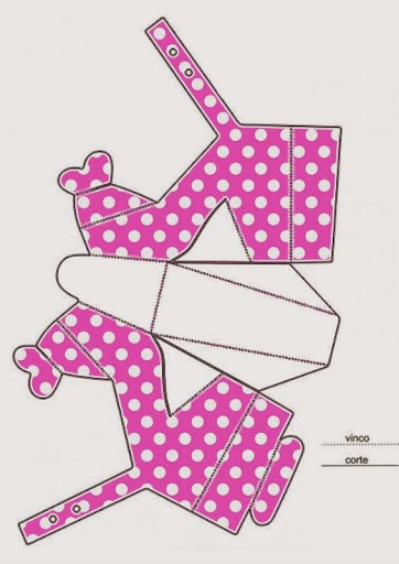 Minnie Free Printable Paper Shoes. - Oh My Fiesta! in english