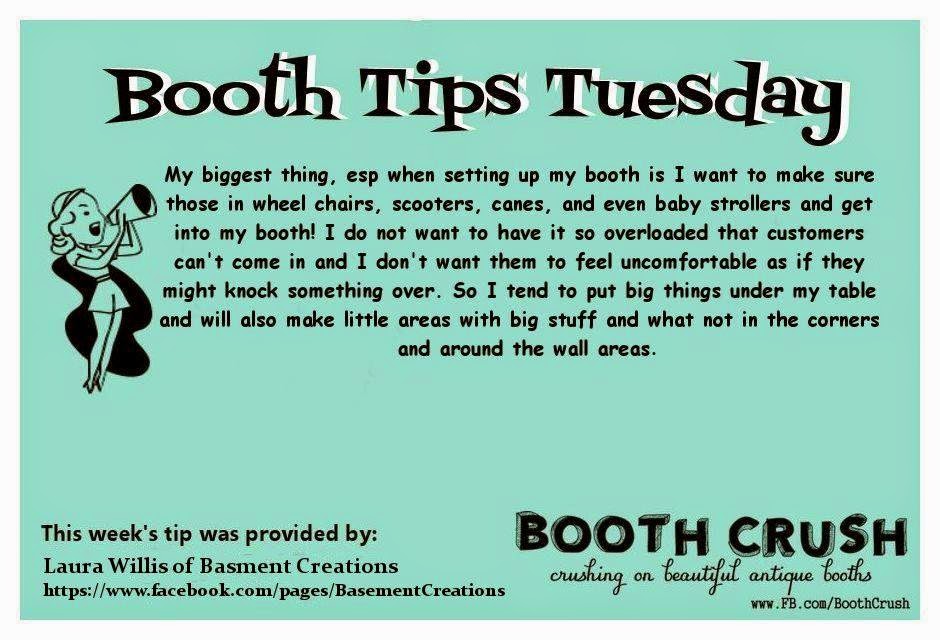 Booth Tips Tuesday Week 4 - Booth Crush