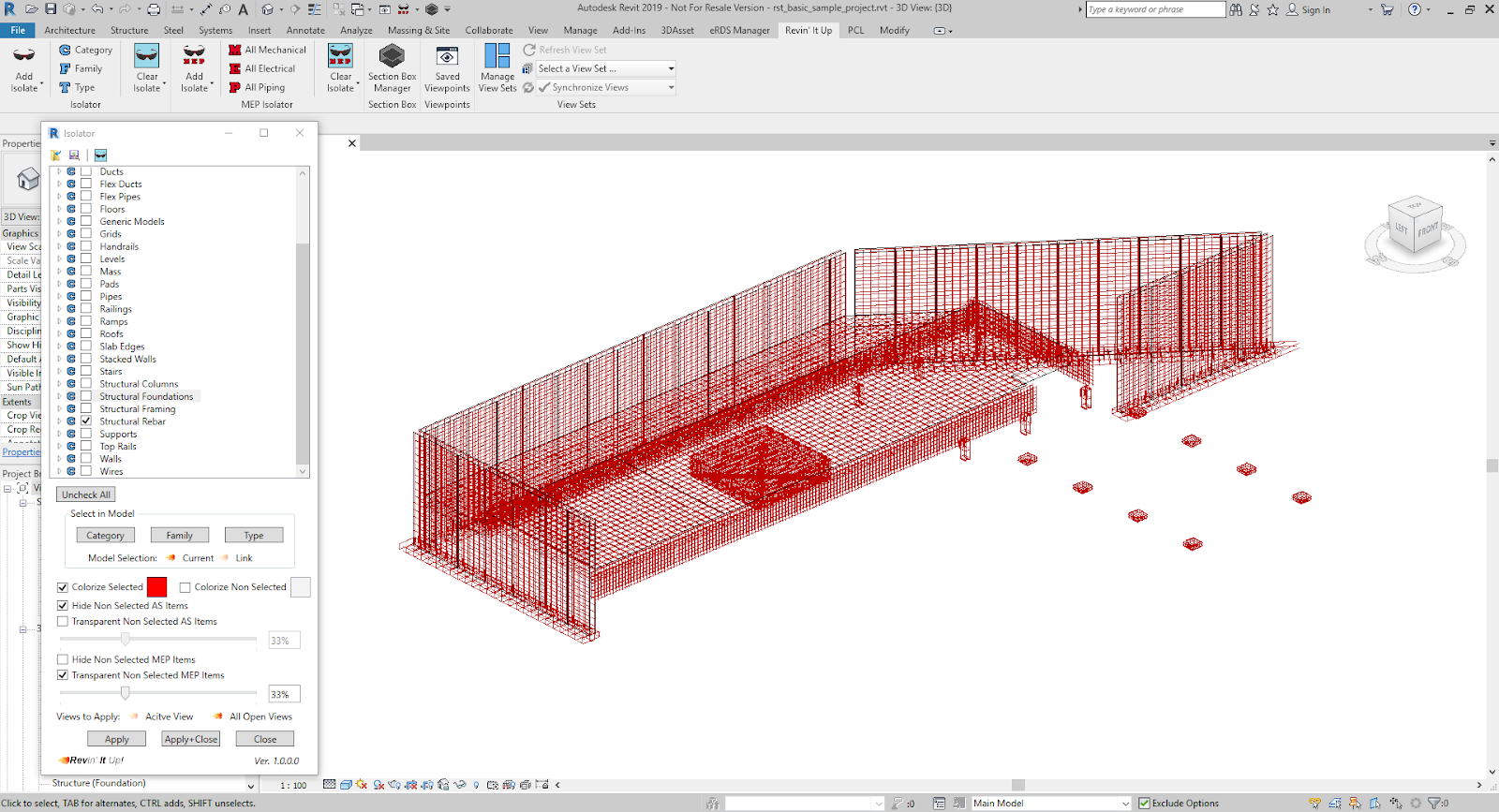 Revit Add-Ons: Isolator