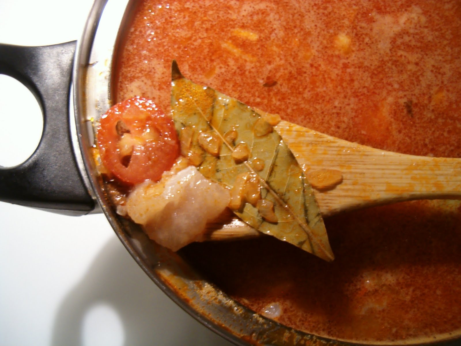 Hungarian fish goulash