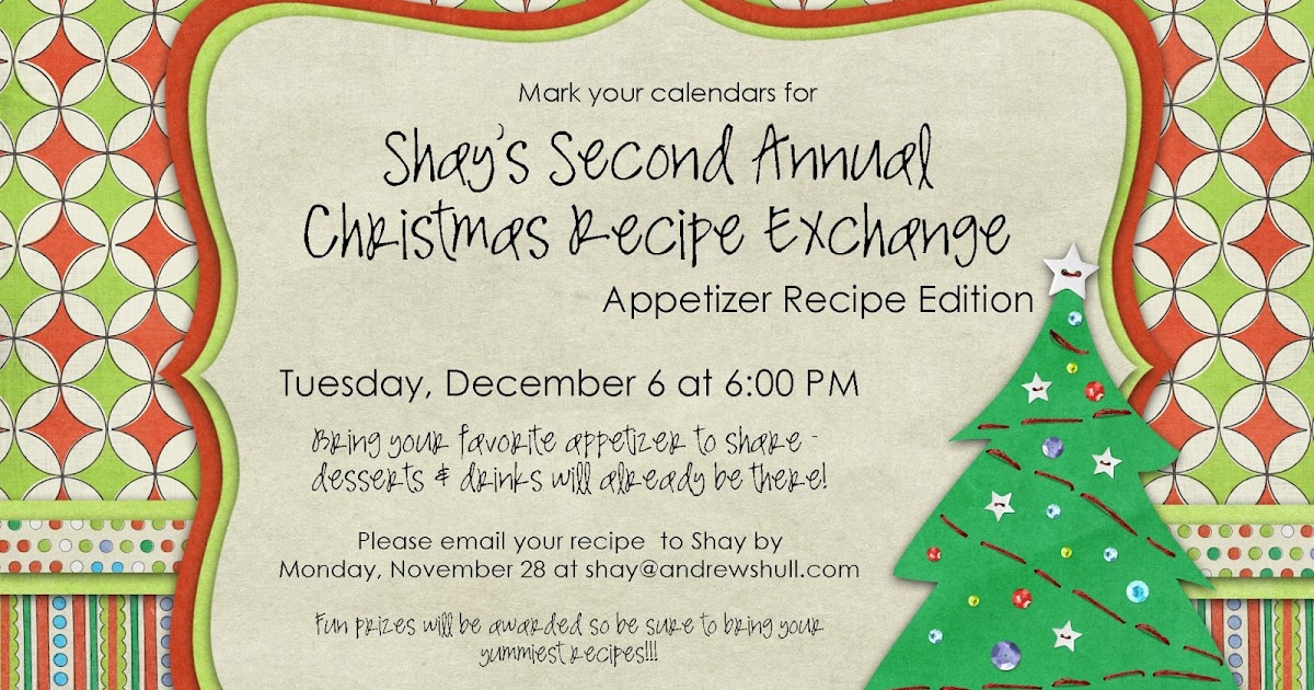 Slightly Askew Designs: Recipe Exchange