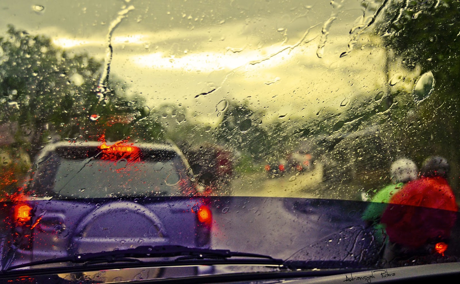 Virtual Adrian: Driving Safely on Rainy Sumatra Days