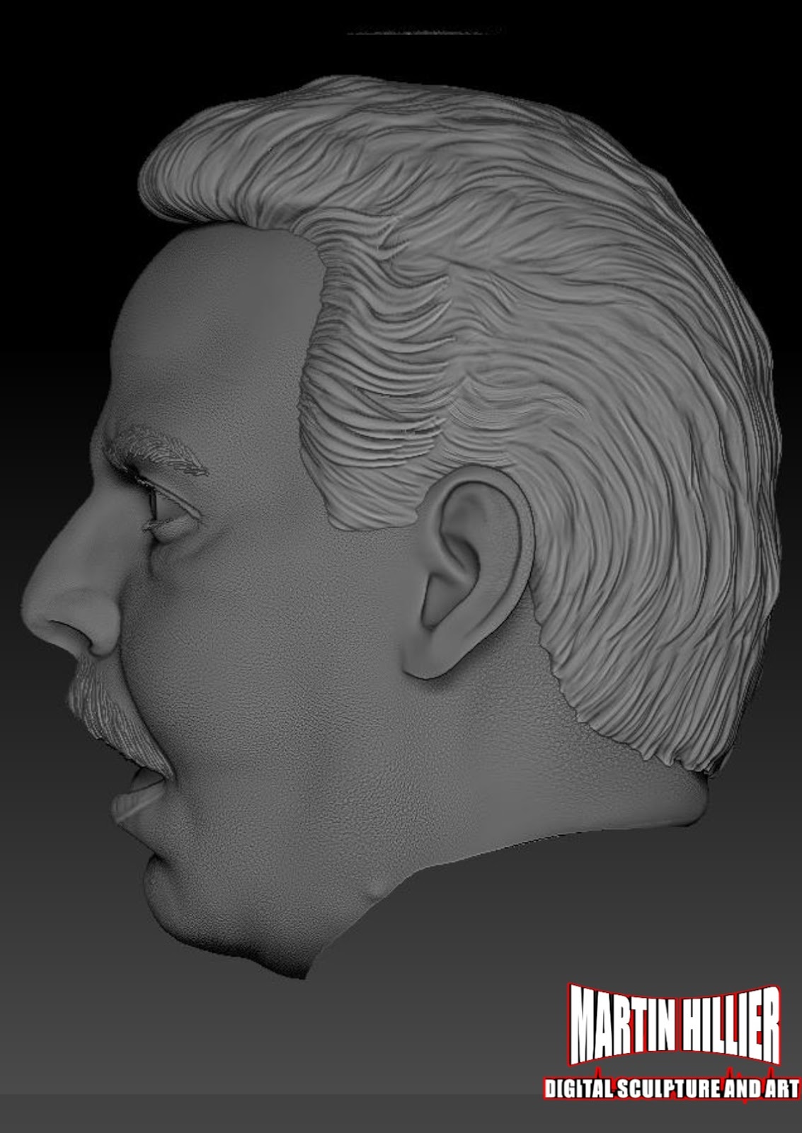 MARTIN HILLIER DIGITAL SCULPTURE AND ART - 1/6 SCALE ACTION FIGURE ...