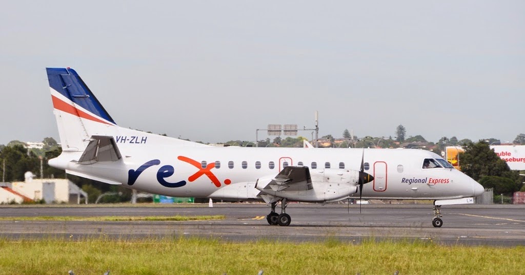 Central Queensland Plane Spotting: Regional Express (REX) SAAB 340B VH ...