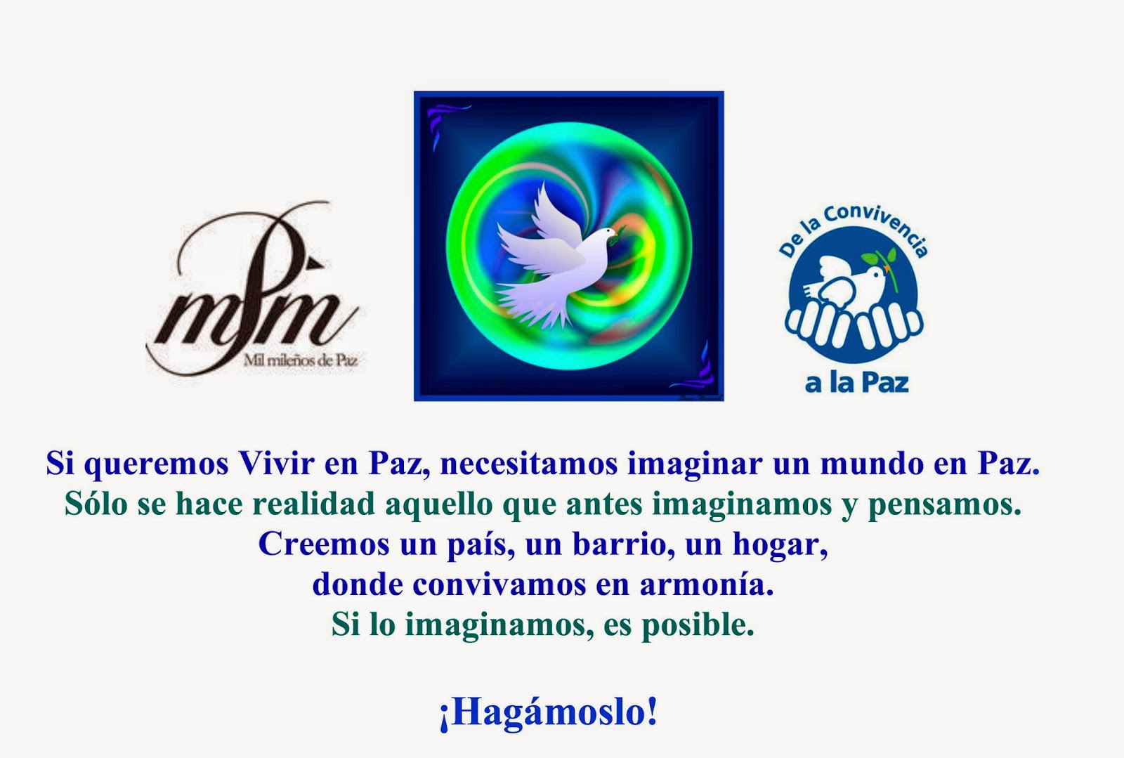 EL PODER DE LA PAZ: #selfieigualpaz.