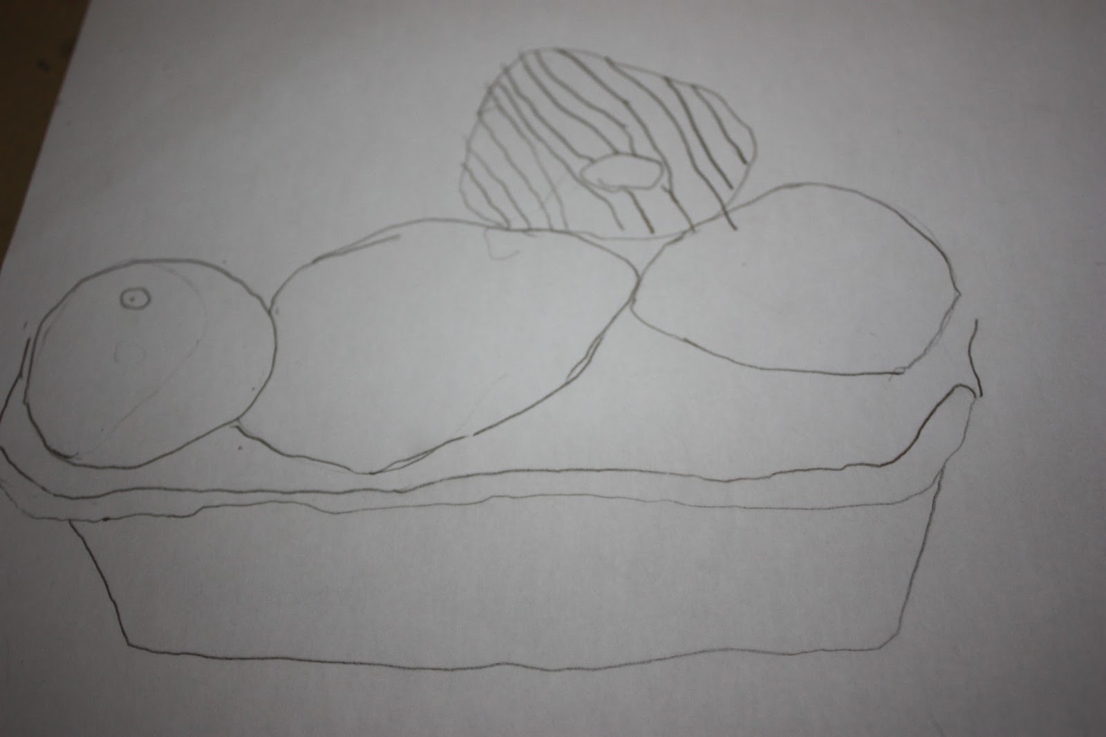 The Kids Art Studio: Observational drawing- The fruit Bowl