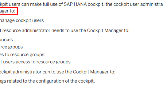 SAP BASIS MADE EASY: SAP HANA COCKPIT NOTES 8: Setup and Administration ...