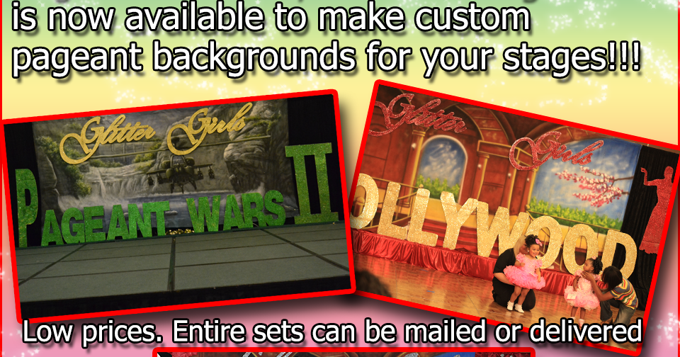 Brand your Pageants: Get your stage created.: My backdrop samples