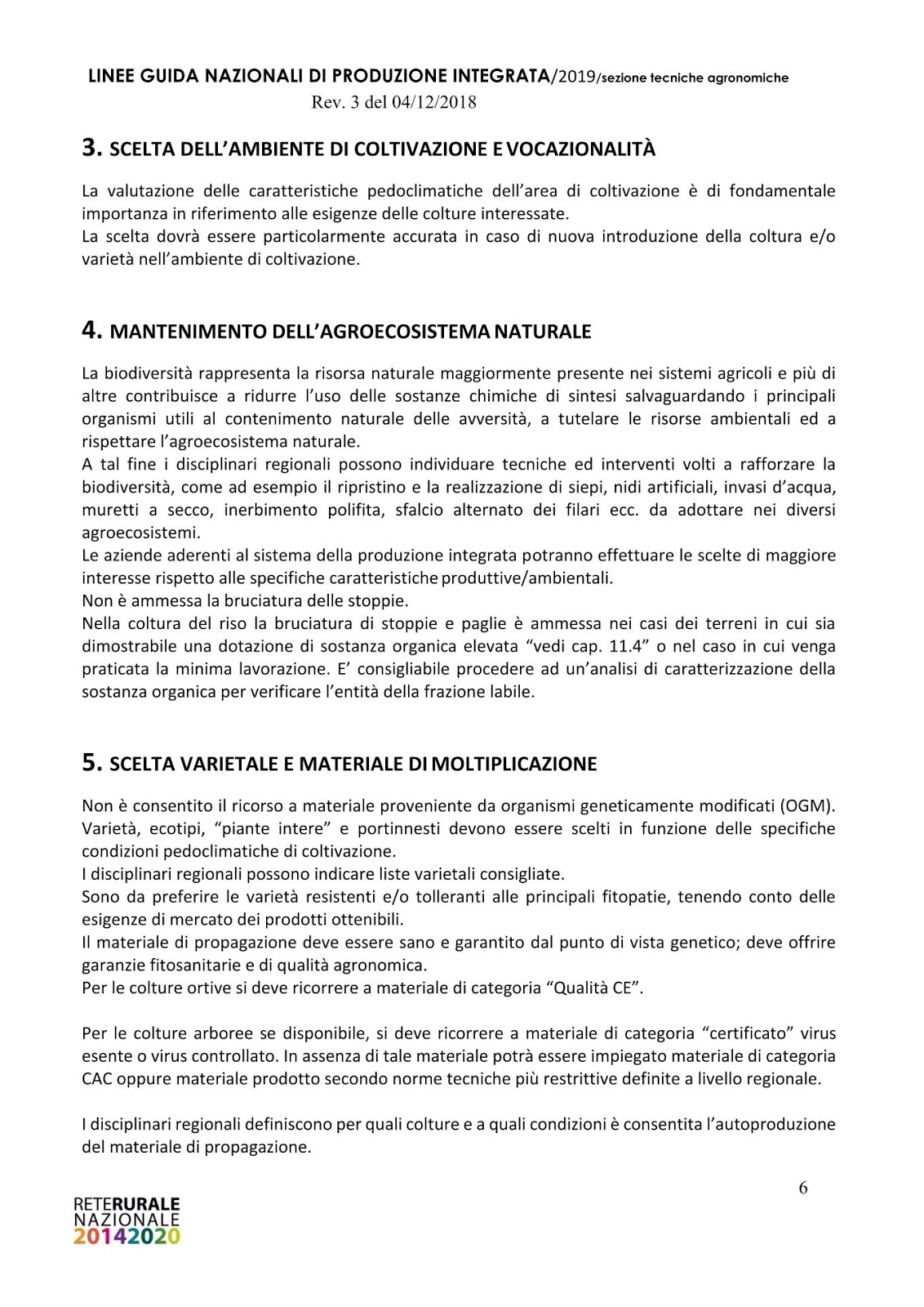 Vigopensiero: Sistema di Qualità Nazionale Produzione Integrata (SQNPI ...