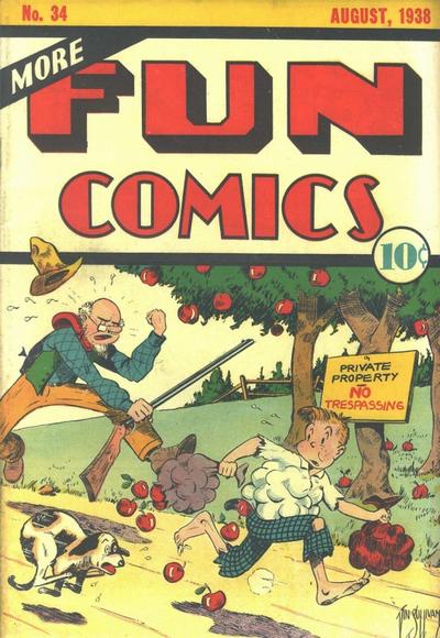 1935-Present: A Comics Odyssey: July 1938: More Fun Comics #34