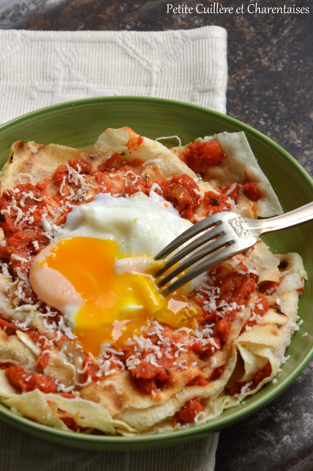 Petite Cuillère et Charentaises: Pane Frattau comme en Sardaigne