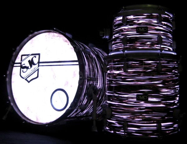 SJC Custom Drums: SJC Custom Drums for Zac Hanson