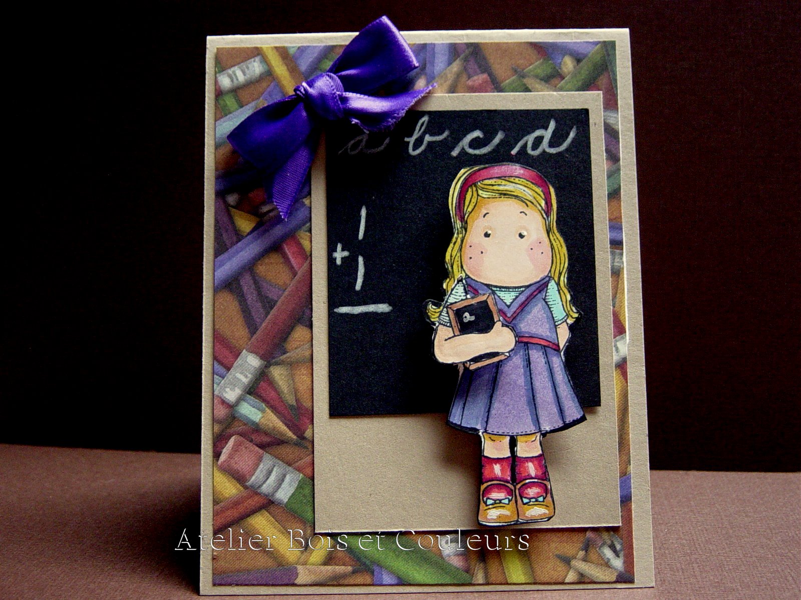 Atelier Bois et Couleurs : Projet Cheri Rol