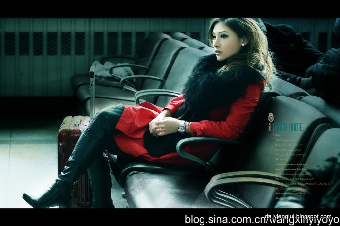 chinacute02: Pretty model and actress: Wang Xin Yi (王馨漪)