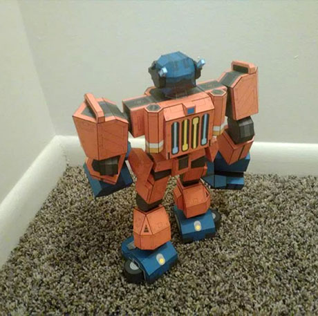 The Nintendo Labo Robot Papercraft | Paperized Crafts