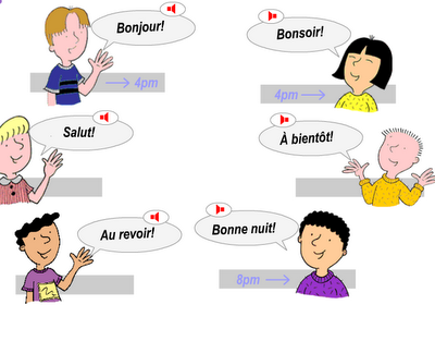 Le sac rouge: Saluer et se présenter