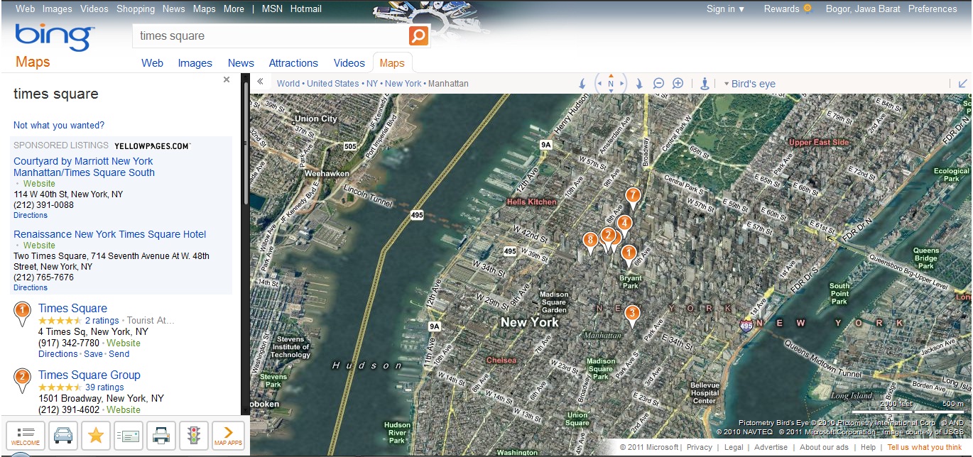 Bing Maps