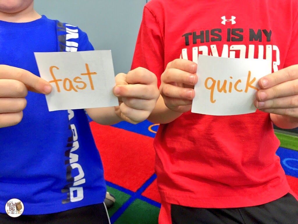 Stand Up, Hand Up, Pair Up - The Brown Bag Teacher