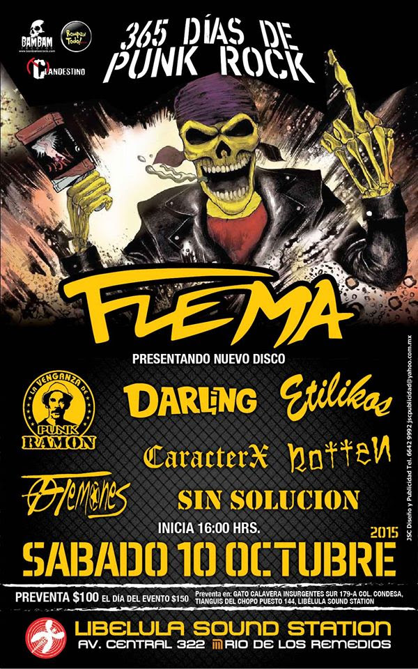 Flema en México - ROCK360MX
