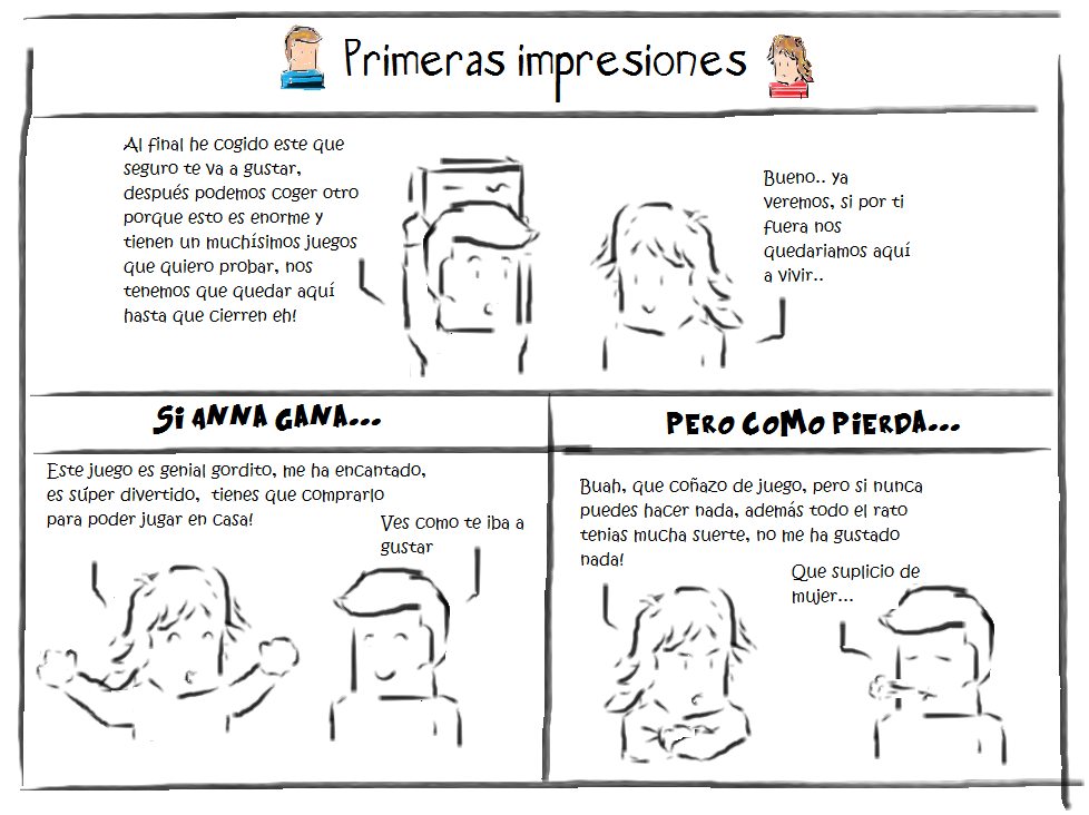 Como la vida misma: Primeras impresiones | Estantería de juegos