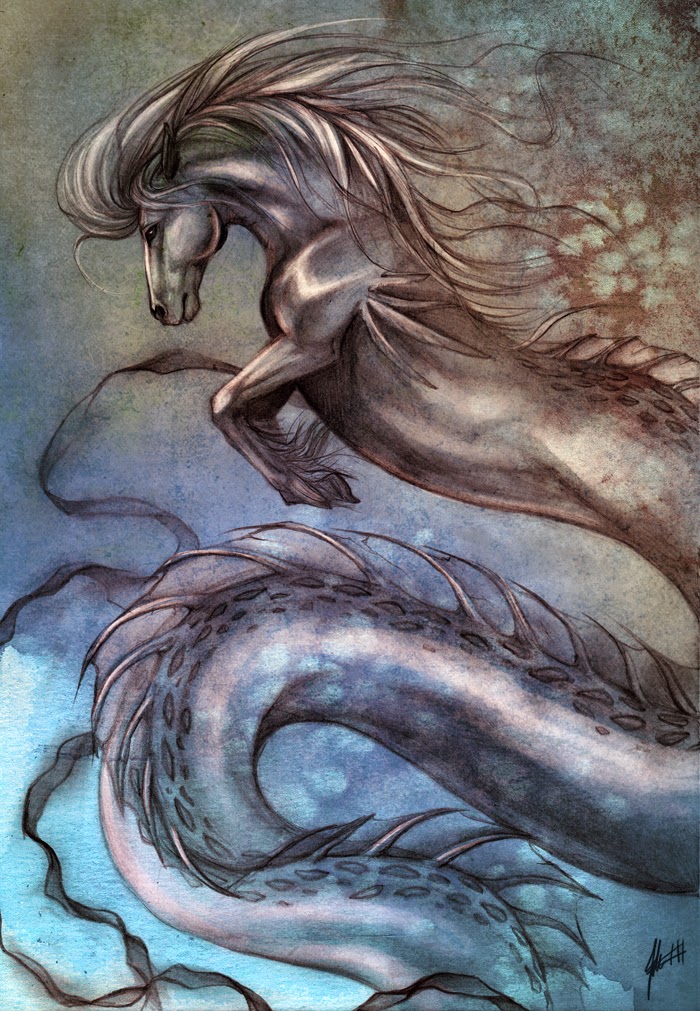 El grimorio de bestias: Hipocampo