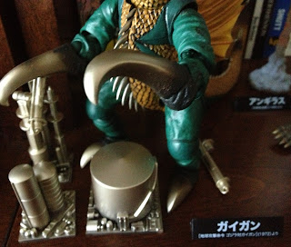 the sphinx: Revoltech Gigan figure (Kaiyodo)