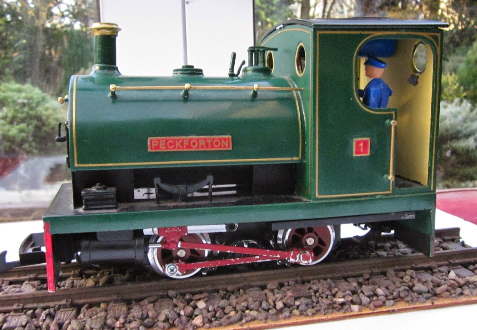 Peckforton Light Railway: How I converted a track powered loco to ...