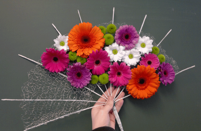 Blomsterdekoratørene på Skjetlein vgs