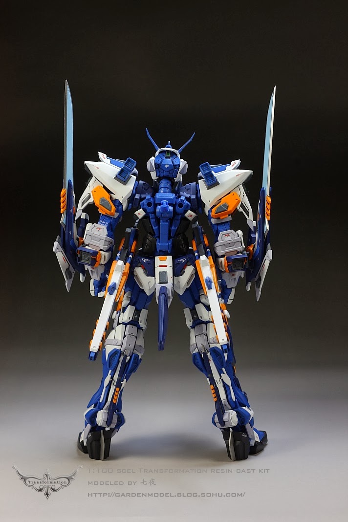 Custom Build: MG 1/100 Gundam Astray Blue Frame Third - (Resin Conversion)