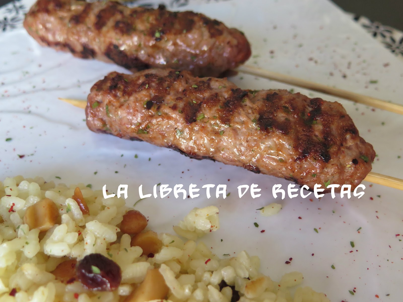 La libreta de recetas: KEFTA DE TERNERA CON ARROZ
